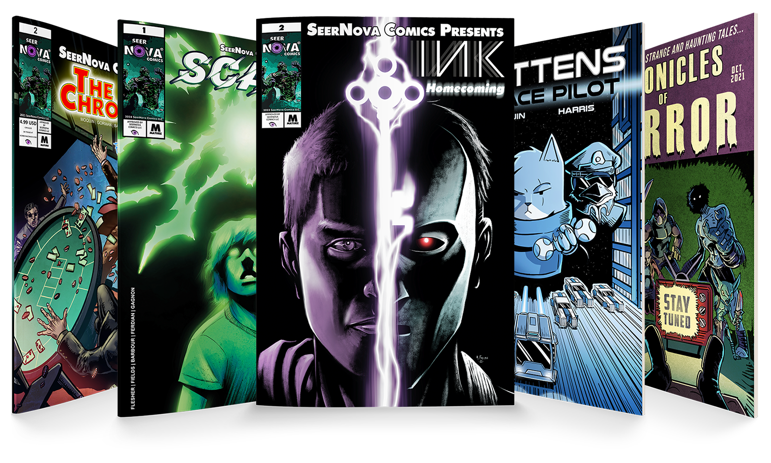 SeerNova Comics | No Borders. No Boxes. Just Bold Worlds.